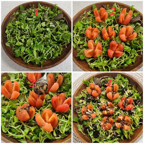 최고 건강식 다이어트 방울 토마토 샐러드 만들기