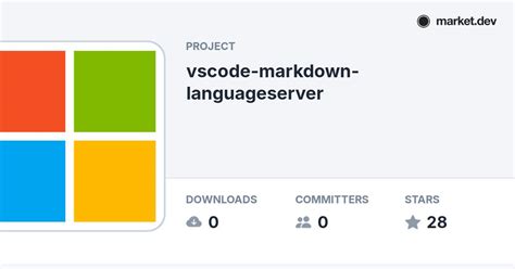 Vscode Markdown Languageserver Ecosystem Directory Market Dev