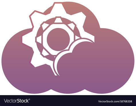 Cloud Storage Design Concept Royalty Free Vector Image