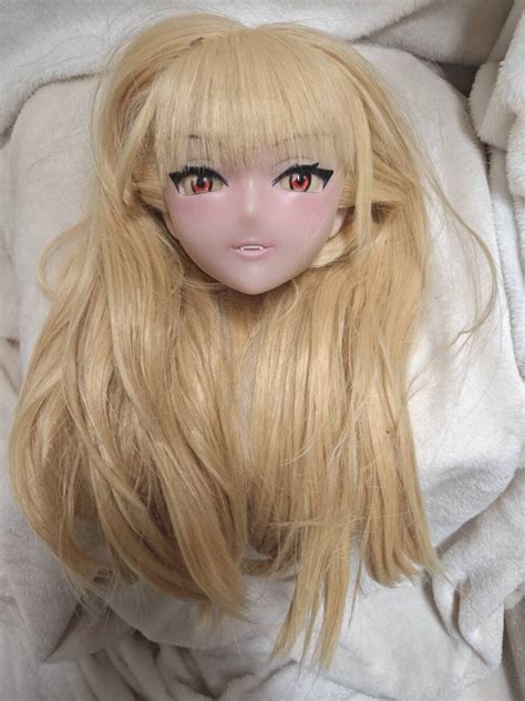 Yahooオークション 色気美人 Abby シリコンヘッド 植毛 アニメ ラブ