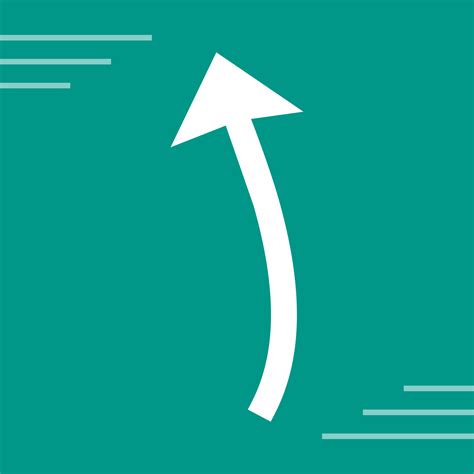 Arrow Pointing Up Vector Icon 22851999 Vector Art At Vecteezy