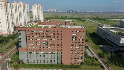 슬로우 연세대학교 국제캠퍼스 연세대학교 송도학사 자유관 진리관 인천 연수구 송도동 드론영상소스 Dji 0352 Youtube