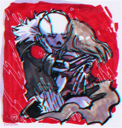 Echotale Gastersans And Frisk Anime Undertale Undertale Cute Undertale