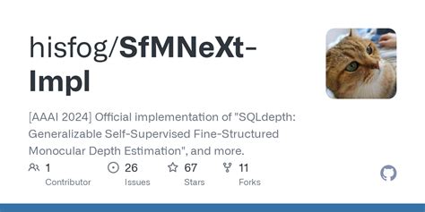 Github Hisfogsfmnext Impl Aaai 2024 Official Implementation Of Sqldepth Generalizable