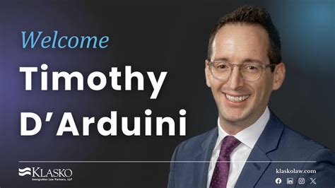 Michele Madera On Linkedin I Am Very Excited To Announce Timothy Darduini Has Joined Klasko…