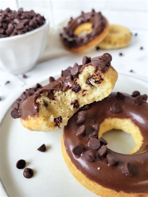 Chocolate Chip Donuts My Happy Bakes