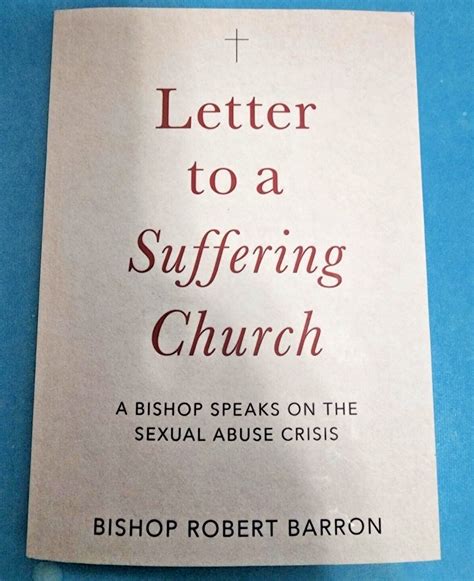 Letter To A Suffering Church Paperback Bishop Robert Barron 2019