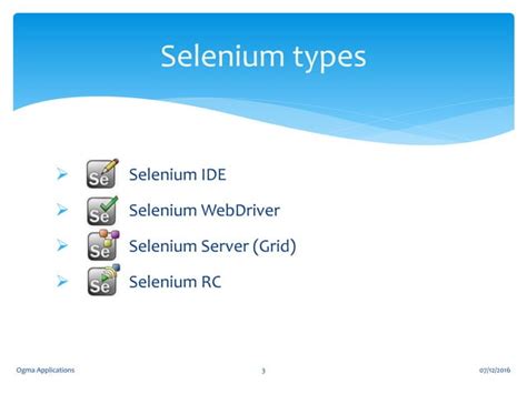Selenium Ide And Extensions Ppt