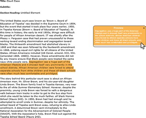 Hovering The Cursor Over A Node Highlights The Corresponding Text Download Scientific Diagram