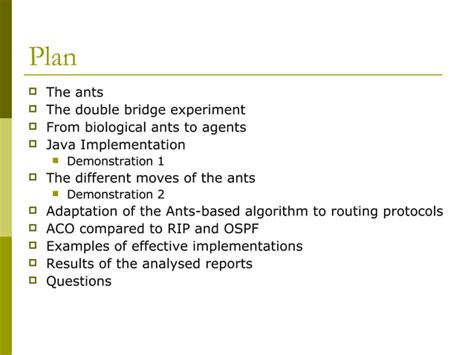 Ant Colony Algorithm Ppt