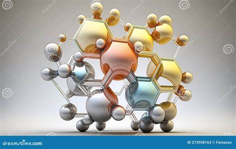 Molecular Structure Illustration Stock Illustration Illustration Of Molecule Health 273958163