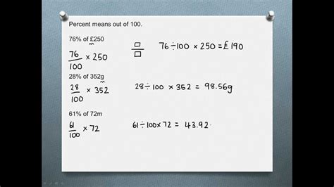 Calculate Percentages Rilometro