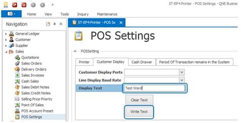 User Guide And Device Setting Of Point Of Sales In Qne Optimum Qne Optimum Sdn Bhd