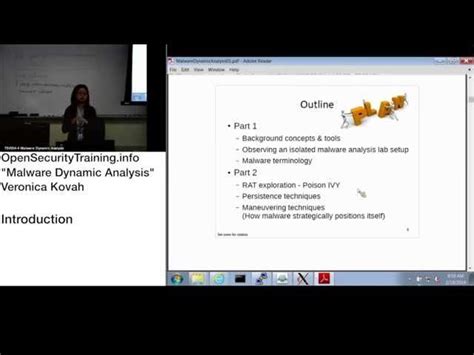 Free Video Dynamic Malware Analysis From Youtube Class Central