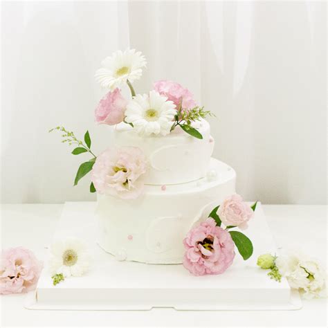 생화 케이크 원모먼트