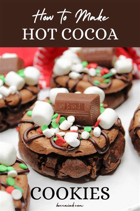 How To Make Delicious Hot Cocoa Cookies From Scratch