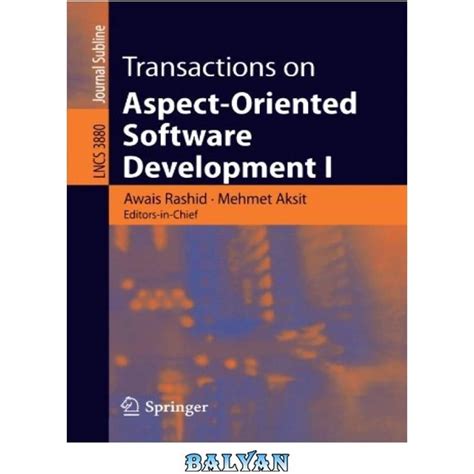 خرید و قیمت دانلود کتاب Transactions On Aspect Oriented Software