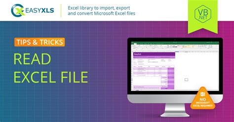Read Excel Xlsx File In Vb Net Easyxls Guide
