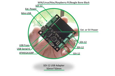Sdi 12 Usb Adapter From Liudr Arduino And Physics Gadgets On Tindie