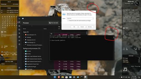 transparency bug after 22h2 update r windows11