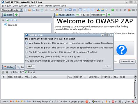 Owasp Zap Utiliser Mon Outil De Pentest Avec Docker
