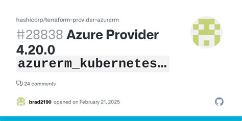 Azure Provider 4200 `azurermkubernetesclustertrustedaccessrolebinding` No Registered