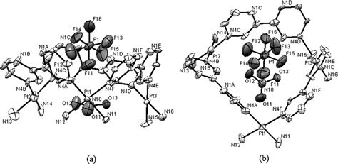 X Ray Crystal Structure Of Cis NH3 2Pt 2 2 Bpz N4 N4 3 NO3 6 Download Scientific Diagram
