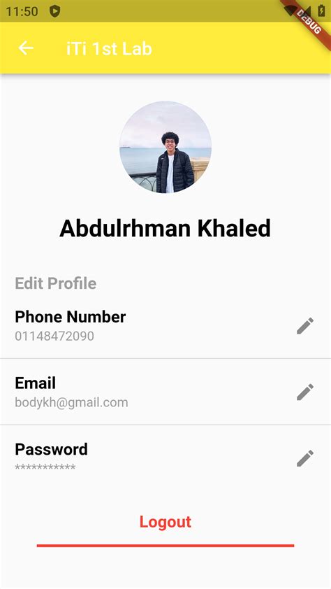 Github Abdulrhman Khalediti Flutter 2ed Lab Day1 Edit Profile Screen Made With Flutter