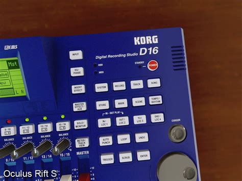 Digital Track Recorder Korg D16 3d Model By Spiritswitchboard