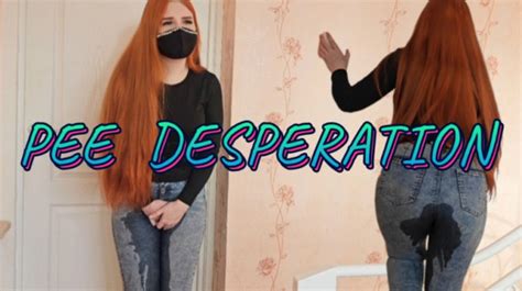 Alicekittys Redhead Pee Desperation And Jeans Wetting Manyvids