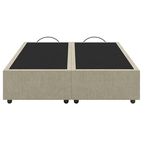 Base Cama Box Casal Queen Size Veludo Skybox Sky Box Móveis