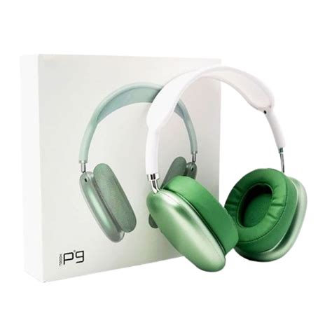 Casque Bluetooth Sans Fil P9 Vert UNVIERSEL NET