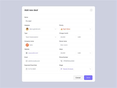 saas saasdesign crm crmsoftware crmdevelopment uidesign uiux