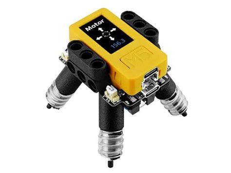 M5stacks Bugc2 Converts An M5stickc Microcontroller Into A Compact Omnidirectional Robot