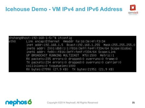openstack icehouse over ipv6 ppt