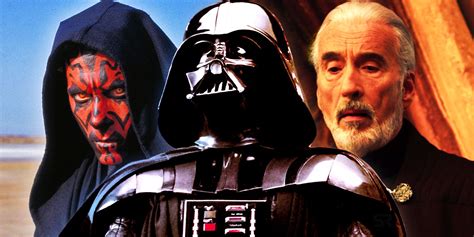 Star Wars 3 Prequel Villains All Proved That Vader Is Irreplaceable