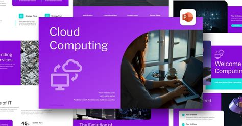 Cloud Computing Presentation Incl Cloud And Edge Envato