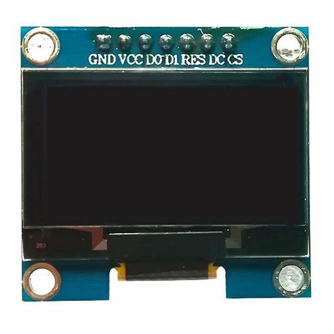 1 Unidad De Módulo De Pantalla Oled I2c 128x64 Módulo De Pantalla De 13 Pulgadas Sh1106 Blanco