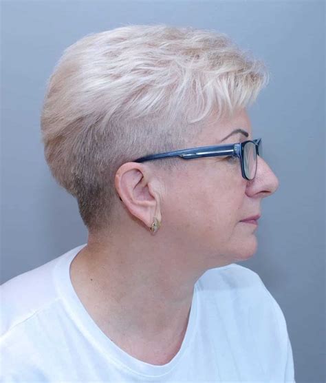 16 Most Flattering Pixie Cuts For Older Ladies With Glasses