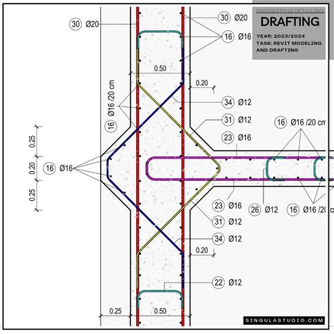 Revit Revitstructure Reinforcement Details Concrete 3dmodeling Bim Bimmodeling Singula