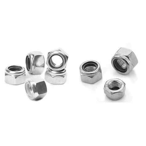 Nylon Lock Nut Mechblock Nylon Lock Nut Mechblock