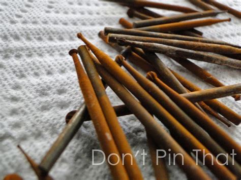 Don T Pin That Salt And Vinegar To Remove Rust