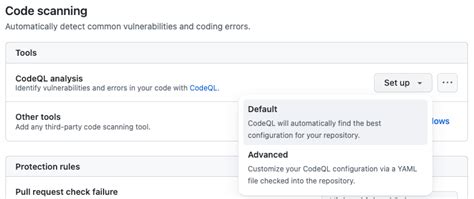 Default Setup A New Way To Enable Github Code Scanning The Github Blog