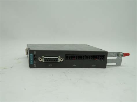 Siemens 6sl3055 0aa00 5ca2 Sensor Module For Incremental Encoder Smc30