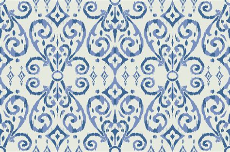 복고풍 월페이퍼를 위한 꽃무늬 빈티지 이음매 없는 패턴 매혹적인 빈티지 꽃 예술과 공예 운동에서 영감을 받았습니다 포장지 벽지 직물 및 패션 의류 디자인 이카트 패턴 0명에