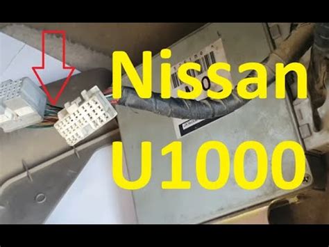 Causes And Fixes Nissan U Code CAN Communication Line Signal Malfunction YouTube