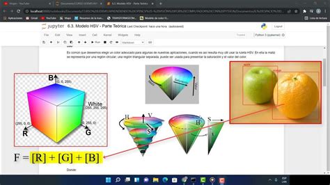 63 Aprendiendo Opencv Con Python Modelo Hsv Parte Teórica Youtube