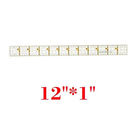 Acrylic Quilting Patchwork Ruler With Double Color Grandado