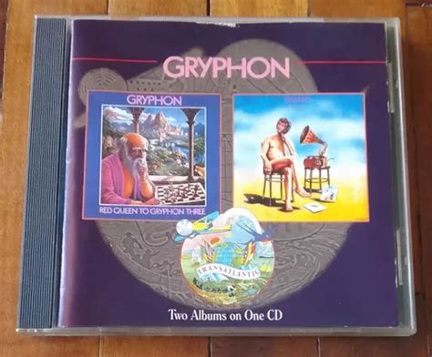 Gryphon Red Queen To Gryphon Three Raindance Inglés Cd Estándar