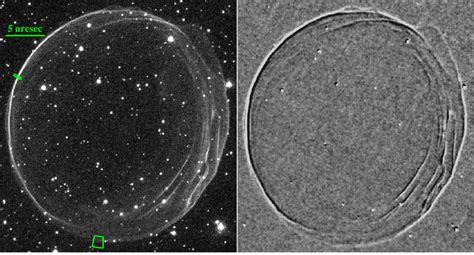Center Snr 0509−675 Hα Image Showing The Two Types Of Apertures